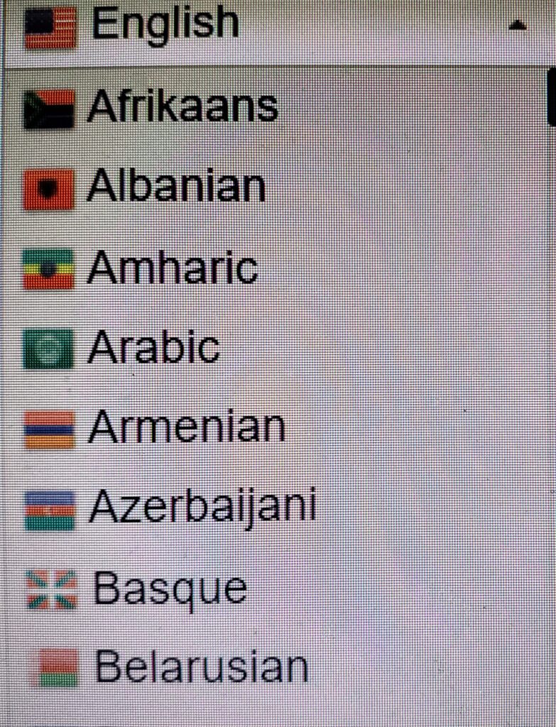 instructions for Language Translator – blogswim